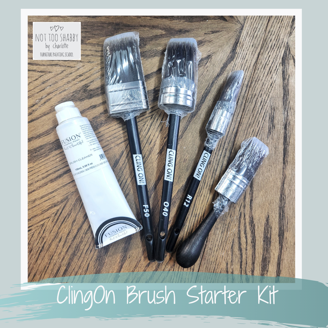 Clingon Brush Starter Kit – Not Too Shabby By Charlotte